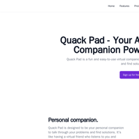 Quack Pad: Alternatives, Pricing, And Information | Gpttool