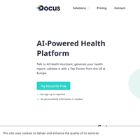 Docus Ai: Alternatives, Pricing, And Information | Gpttool