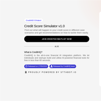Credit Score Simulator Ai: Alternatives, Pricing, And Information | Gpttool