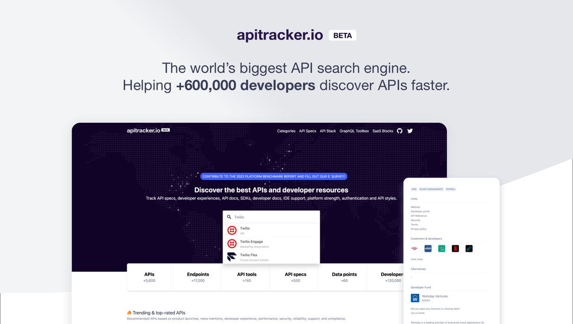 Api Tracker: Alternatives, Pricing, And Information | Gpttool