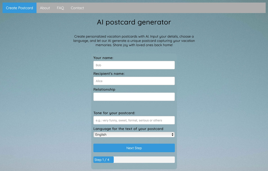 Ai Postcard Generator: Alternatives, Pricing, And Information | Gpttool