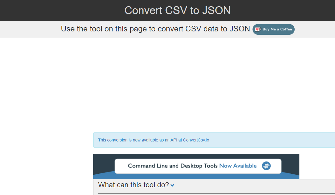 Csv To Json Converter: Alternatives, Pricing, And Information | Gpttool Csv To Json Converter: Alternatives, Pricing, And Information | Gpttool