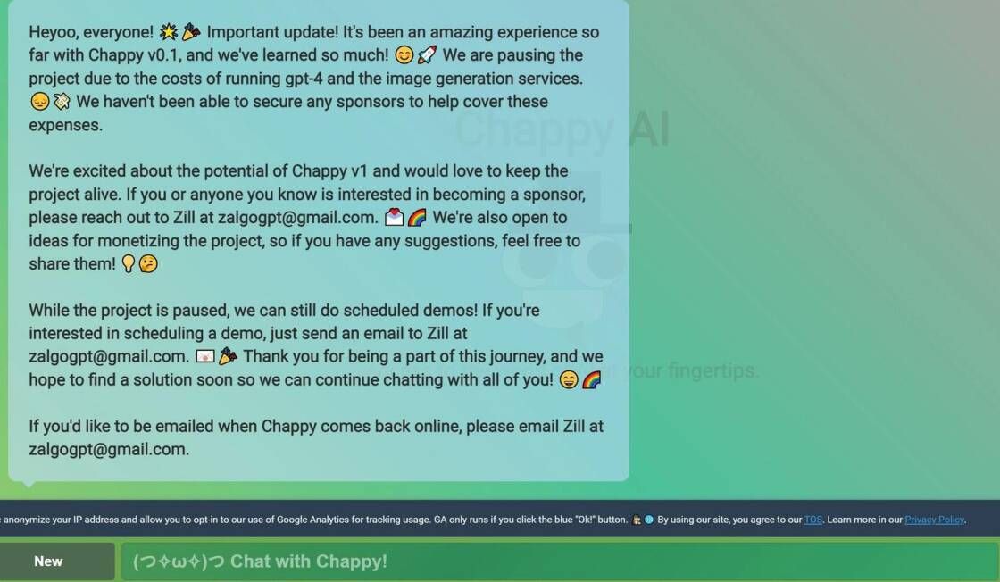 Chappy Ai: Alternatives, Pricing, And Information | Gpttool