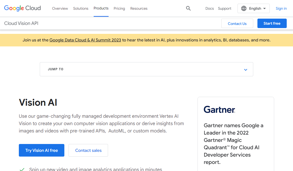 Google Cloud Vision: Alternatives, Pricing, And Information | Gpttool Google Cloud Vision: Alternatives, Pricing, And Information | Gpttool