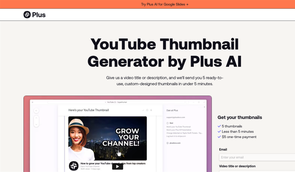 Ai Youtube Thumbnails: Alternatives, Pricing, And Information | Gpttool