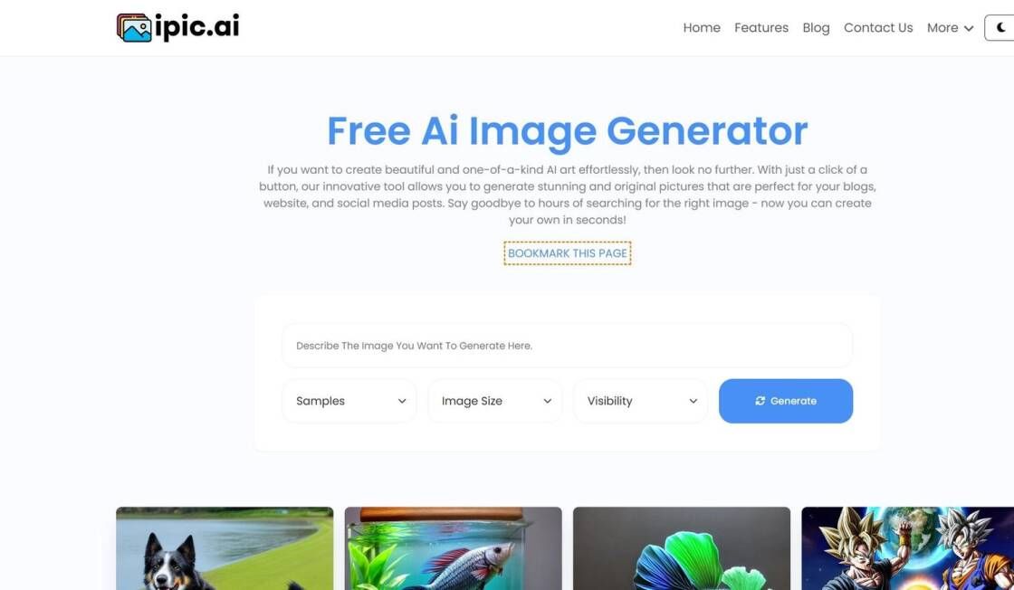 Ipic.ai: Alternatives, Pricing, And Information | Gpttool